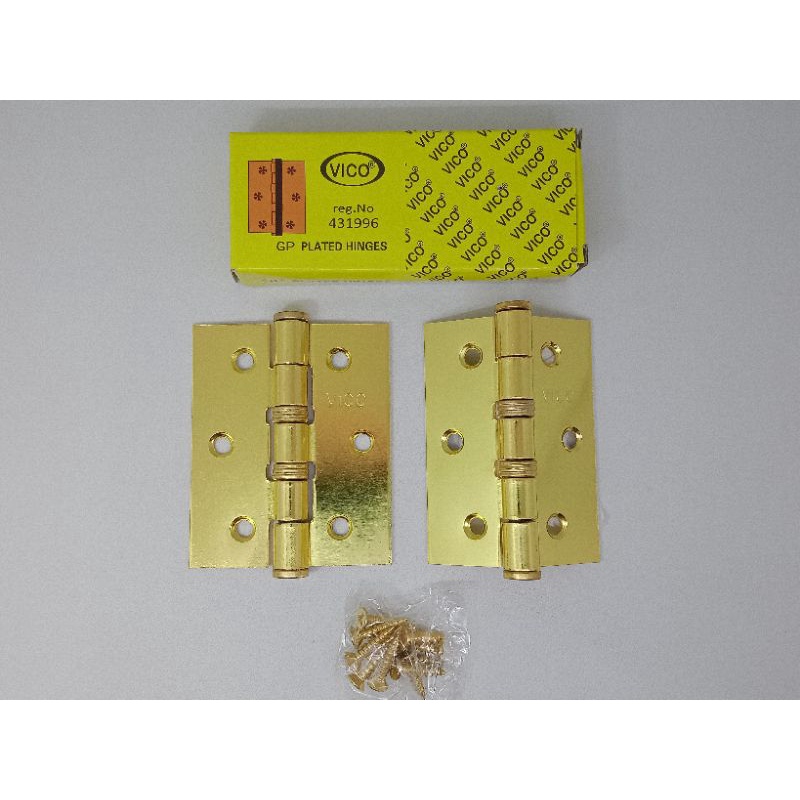 Jual Engsel Pintu Jendela Tebal Kuning 3" Inch 4" Inch 5" Inch | Shopee ...