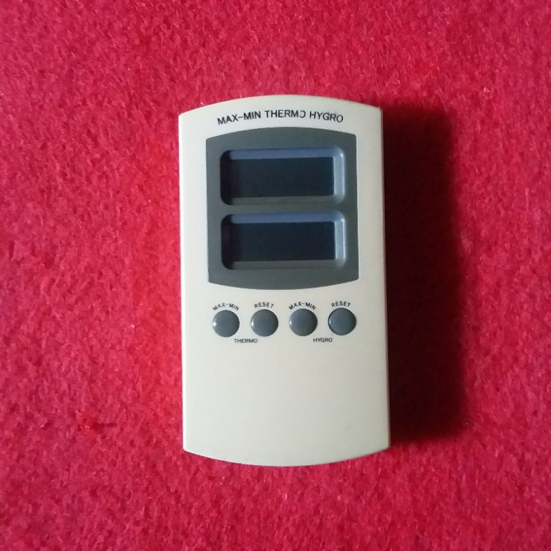 Jual REMOTE MAX-MIN THERMO HYGRO ORIGINAL | Shopee Indonesia