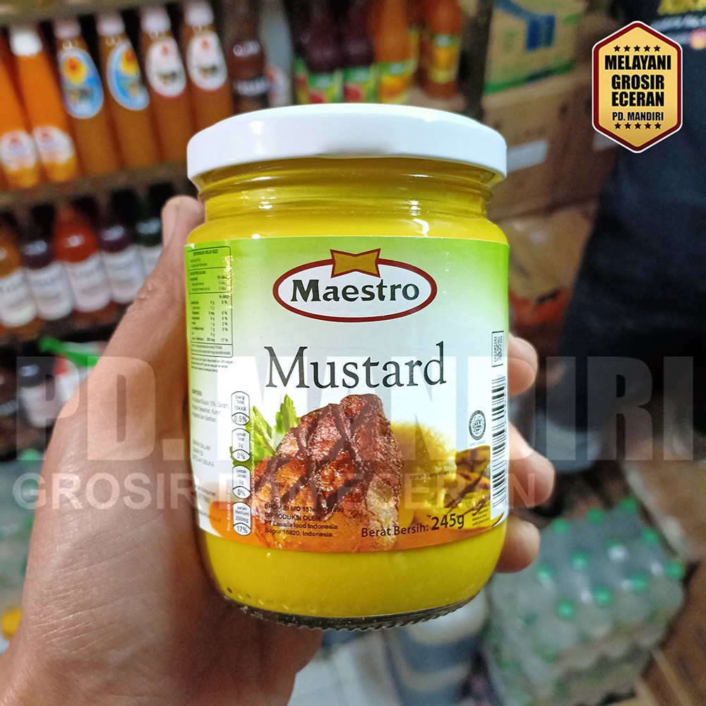Jual MAESTRO MUSTARD 245 GR | Shopee Indonesia