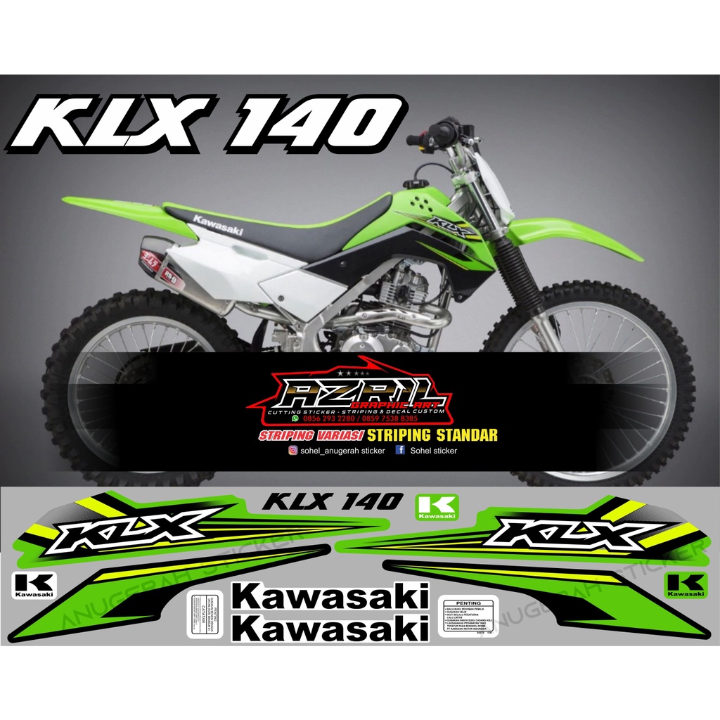 Jual STRIPING KLX 140 | Shopee Indonesia