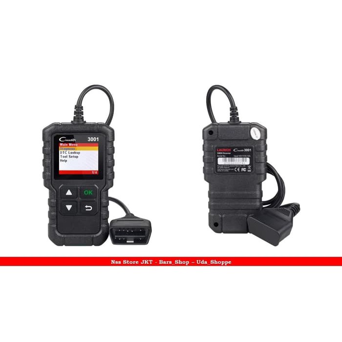 Jual Scanner Mobil OBD 2 Launch X431 Creader 3001 Scantool | Shopee Indonesia