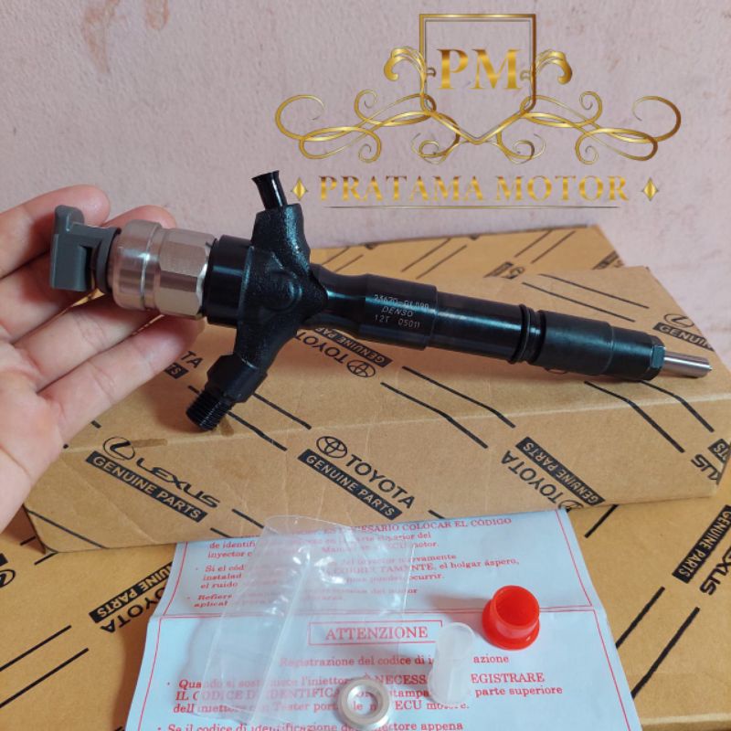 Jual NOZZLE NOSSEL INJECTOR TOYOTA HILUX 2.5 INNOVA DIESEL 2KD 100% ...