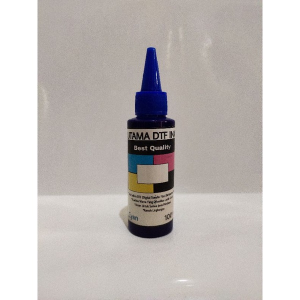Jual Tinta DTF Premium / Utama Digital Transfer FTG Ink CMYK 100 ml ...