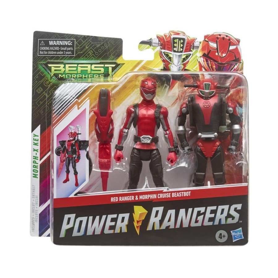 Jual POWER RANGERS Beast Morphers Red Ranger and Morphin Cruise ...