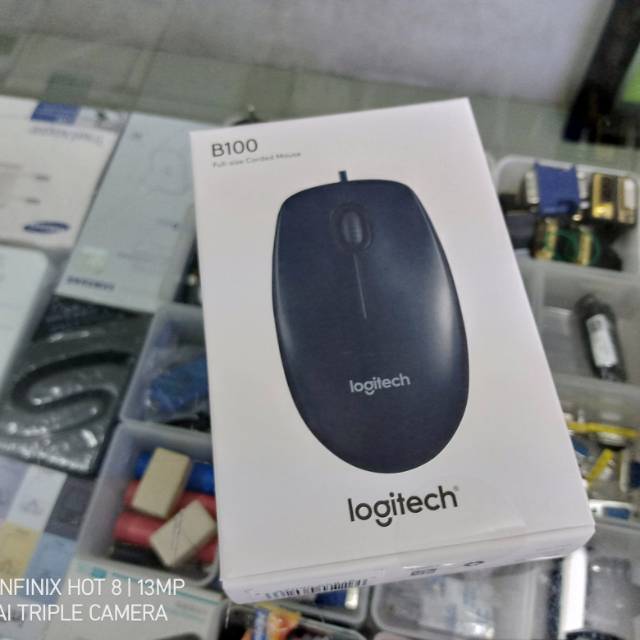 Jual Mouse Logitech B 100 | Shopee Indonesia
