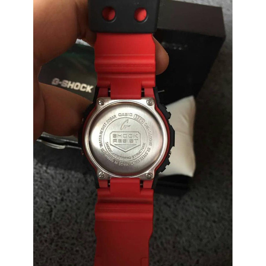 Jual Stok Terbatas!! Casio G-Shock Gshock Dw5600Hr Dw-5600Hr Original ...