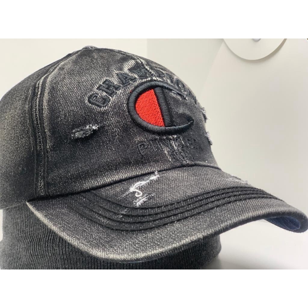 Jual Topi Import Champion Bahan Jeans Denim Model Sobek Terbaru ...