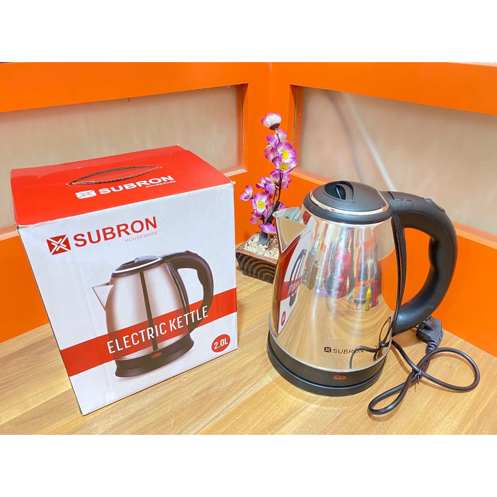 Jual TEKO / KETTLE LISTRIK / PEMANAS AIR / TEKO LISTRIK SUBRON 1,8 ...