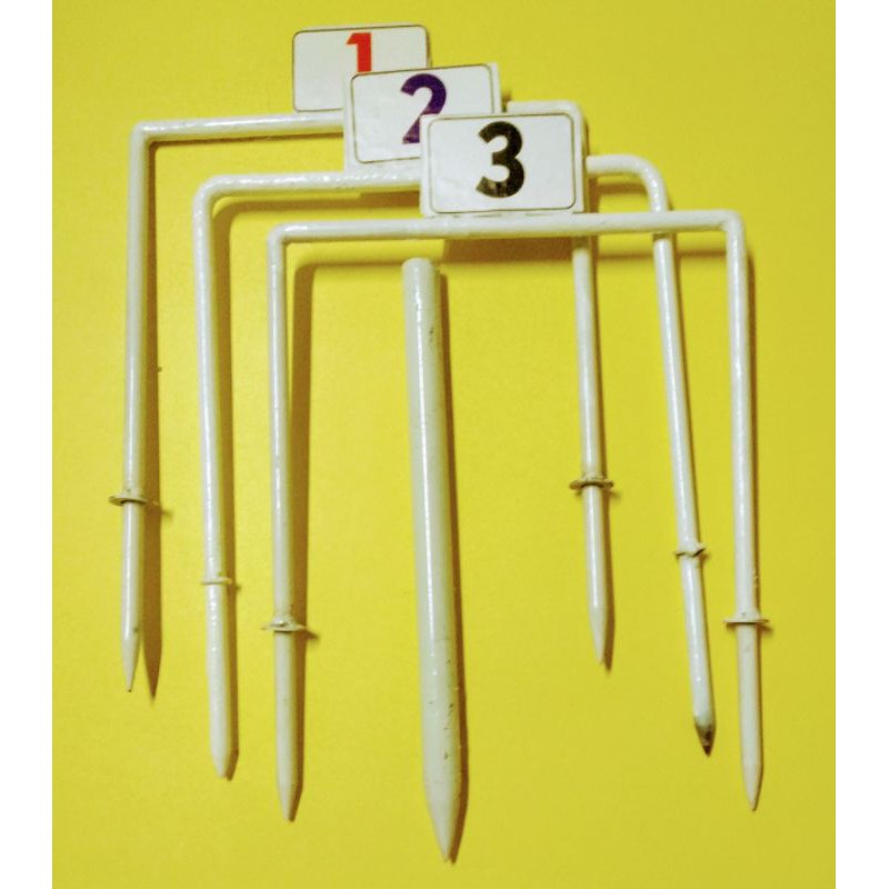 Jual Gawang Gateball set isi 3 gawang dan 1 pole dikirim dari Sleman ...