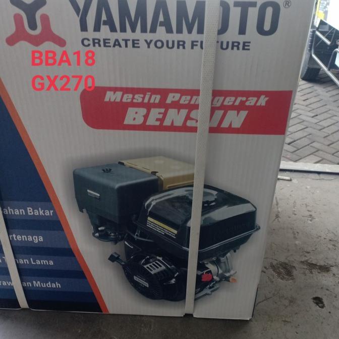 Jual Mesin Penggerak - Gasoline Engine Gx270 Yamamoto Bensin | Shopee ...