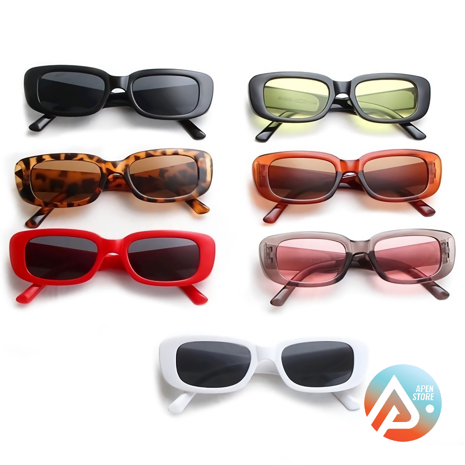 Jual APEN Kacamata Hitam Wanita Kaca Mata 1114 Fashion Retro Vintage ...