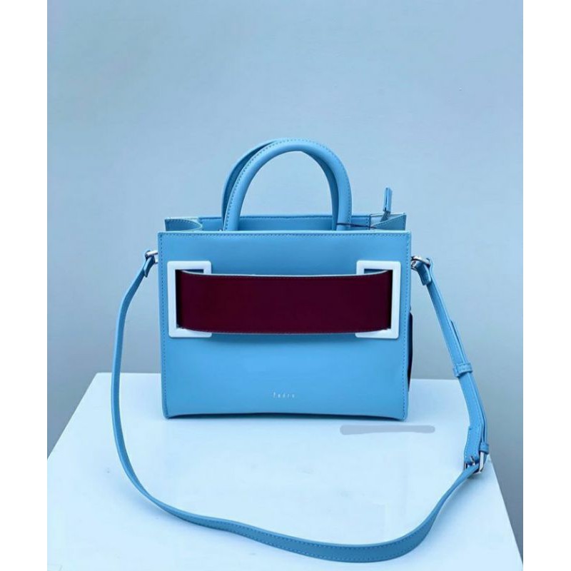 Jual Pedro Structured Top Handle Bag In two tone | Shopee Indonesia