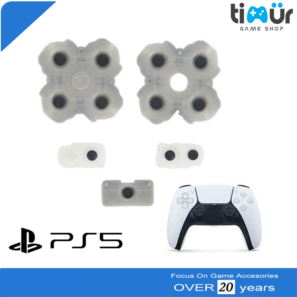 Jual Karet Tombol Full Set Stik Stick PS5 DualSense | Shopee Indonesia