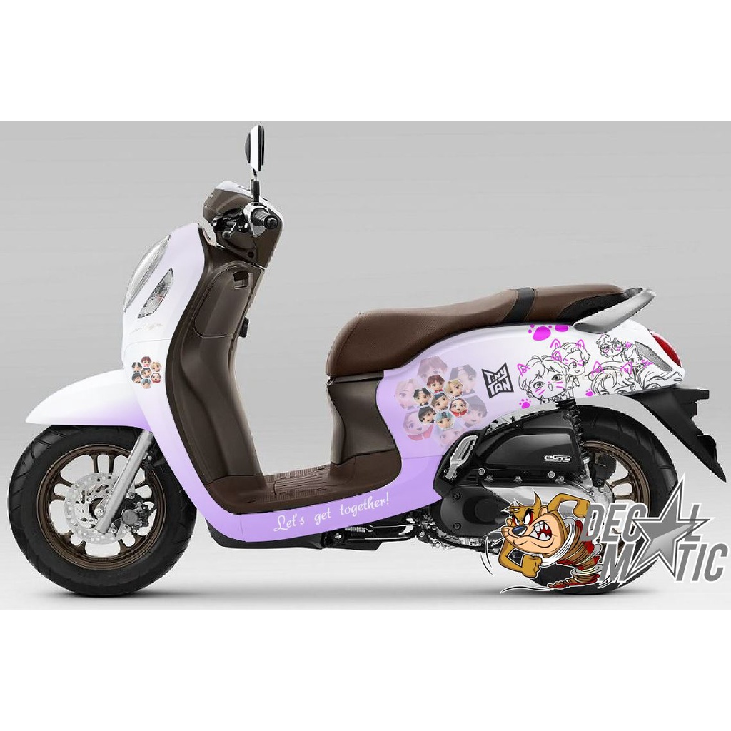 Jual Sticker Full Body Stiker Decal Scoopy Karbu FI ESP Prestige 2020 ...