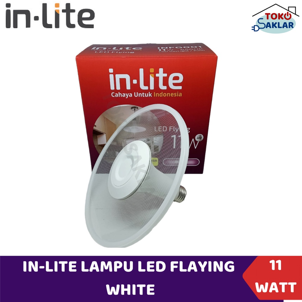 Jual Lampu INLITE Bohlam IN LITE LED UFO FLYING 11W - INFG001 | Shopee ...