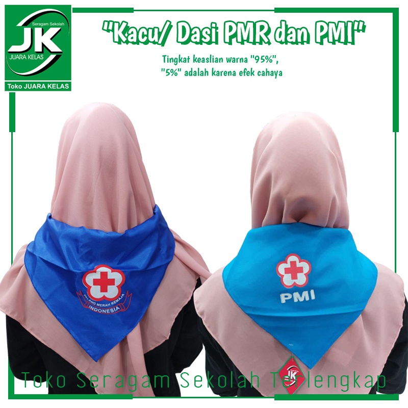 Jual [Toko Juara Kelas] kacu Dasi Slayer Syal PMI/PMR Sablon dan bordir ...