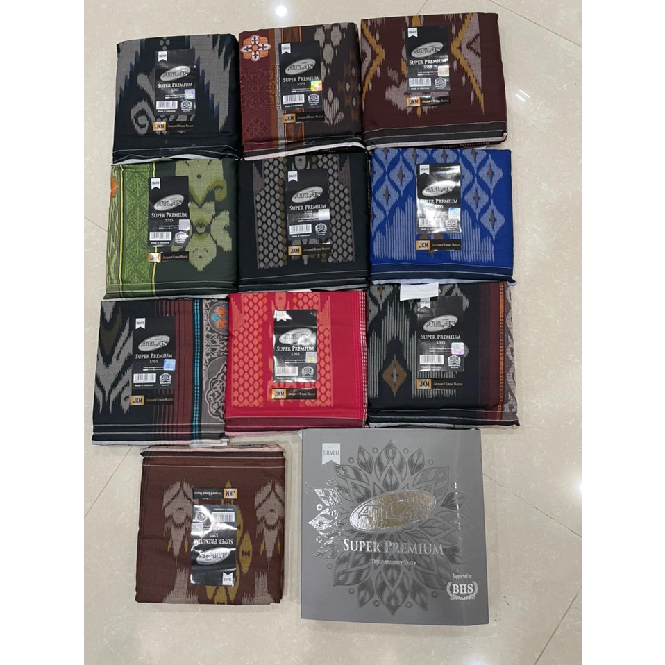 Jual Sarung Tenun ATLAS Super Premium BHS - Tersedia Varian Motif Dan ...
