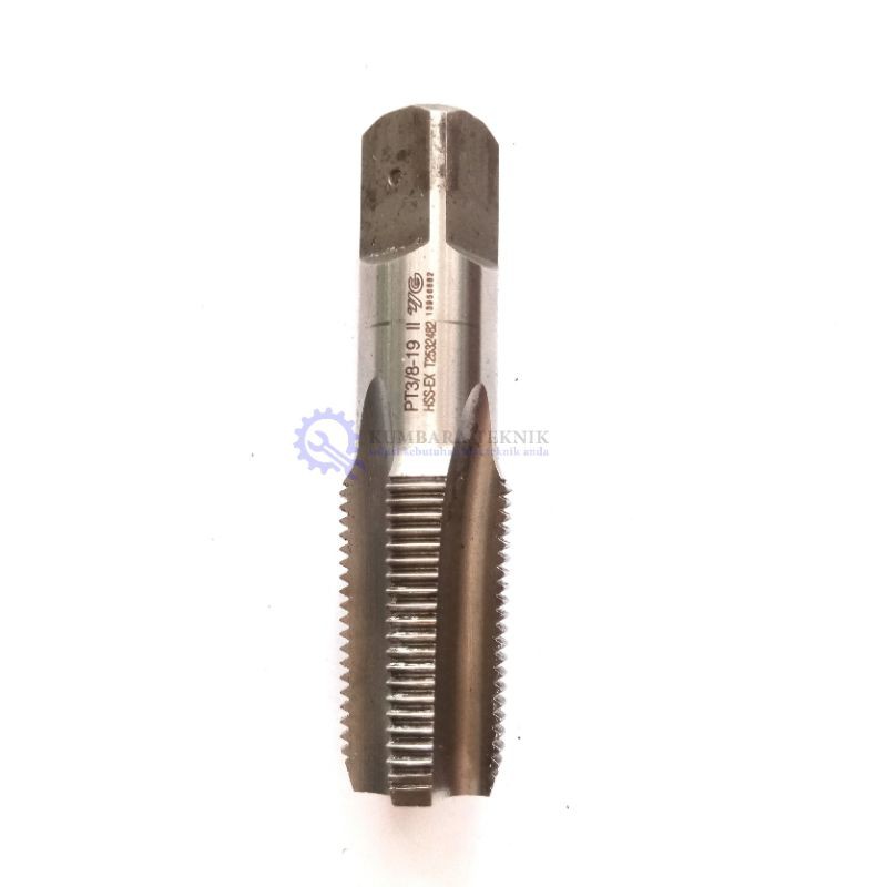 Jual HAND TAP PIPA 3/8 - 19 TAP NEPEL DRAT DALAM PT 3/8 - 19 HSS-EX YG1 ...