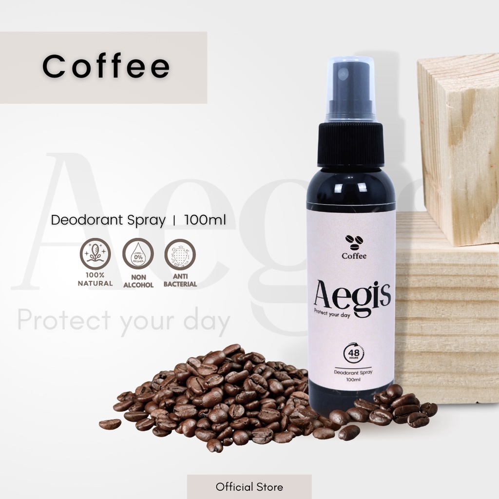 Jual Aegis Deodorant Spray Coffee (100ml) | Shopee Indonesia