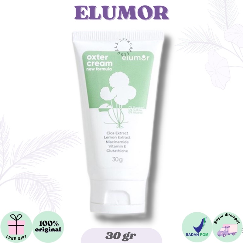 Jual [FREE MASKER TEASE] ELUMOR Oxter Cream New formula 30gr | Shopee ...