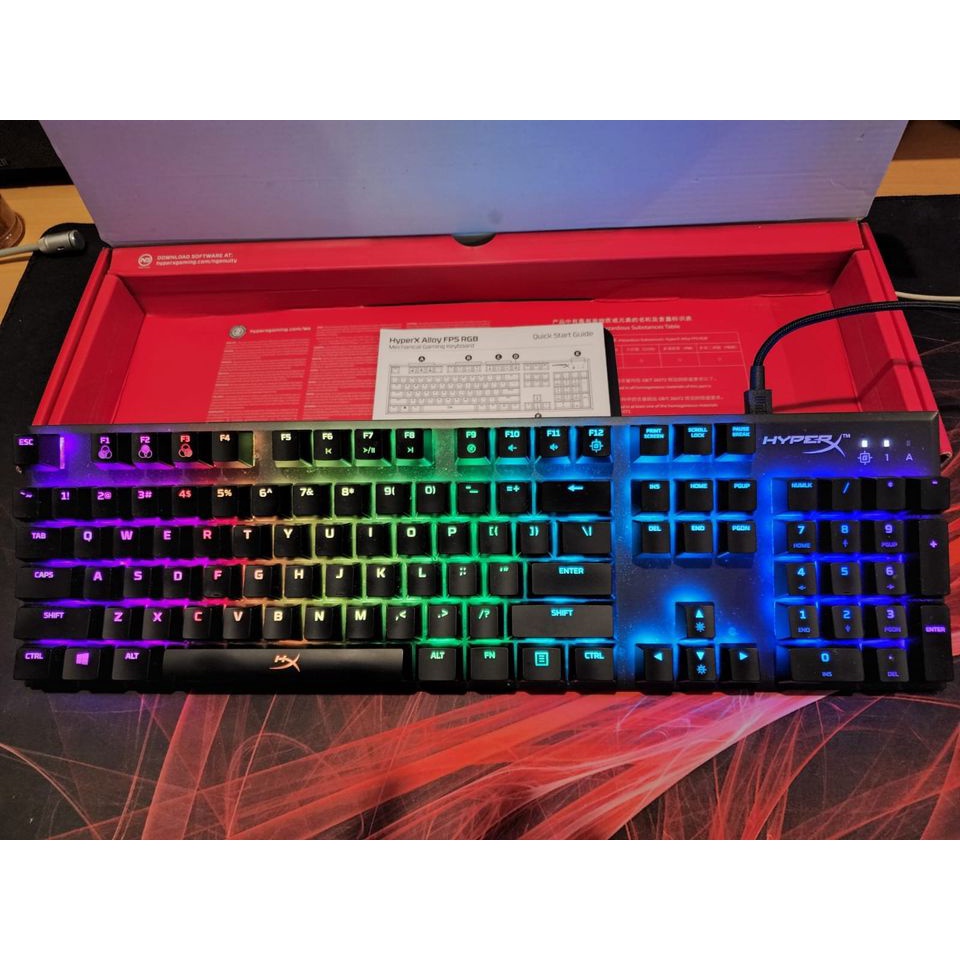 Jual Keyboard Gaming Hyper X RGB | Shopee Indonesia