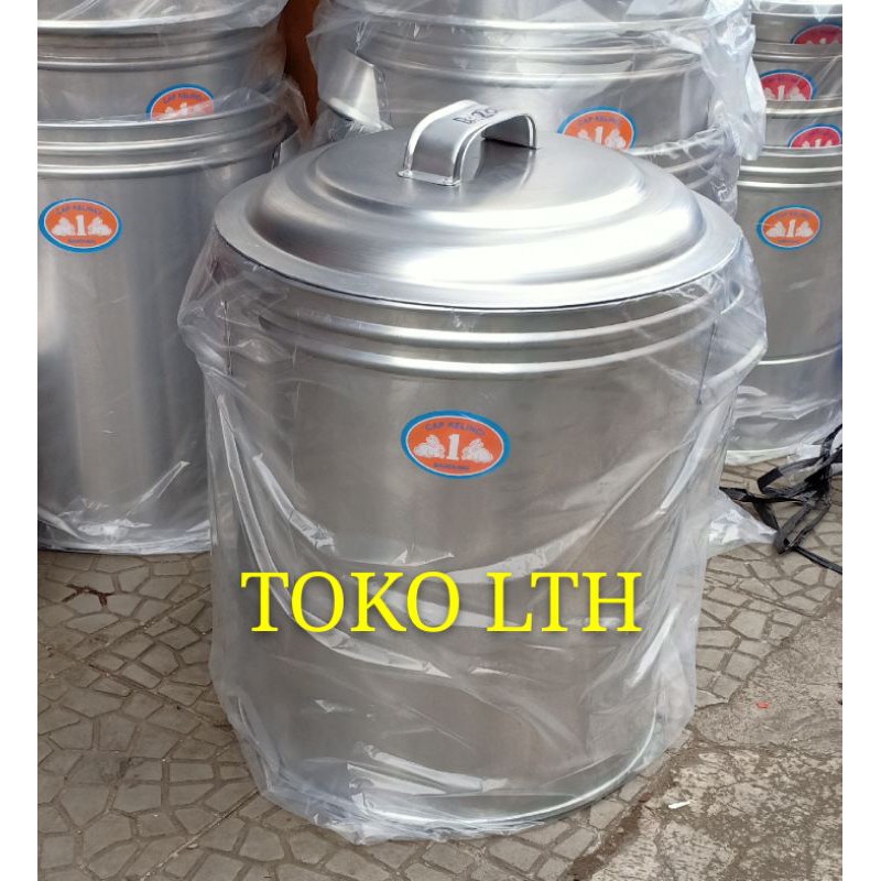 Jual TONG AIR BUBUR POLOS 35 40 45 CM ALUMUNIUM DANDANG BULENG PANCI ...