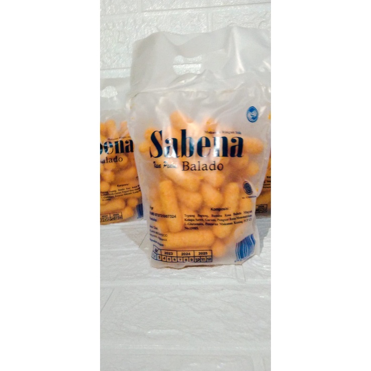 Jual Snack Sabena Stik Balado kemasan 50g - Rasa Bumbu Balado cemilan ...