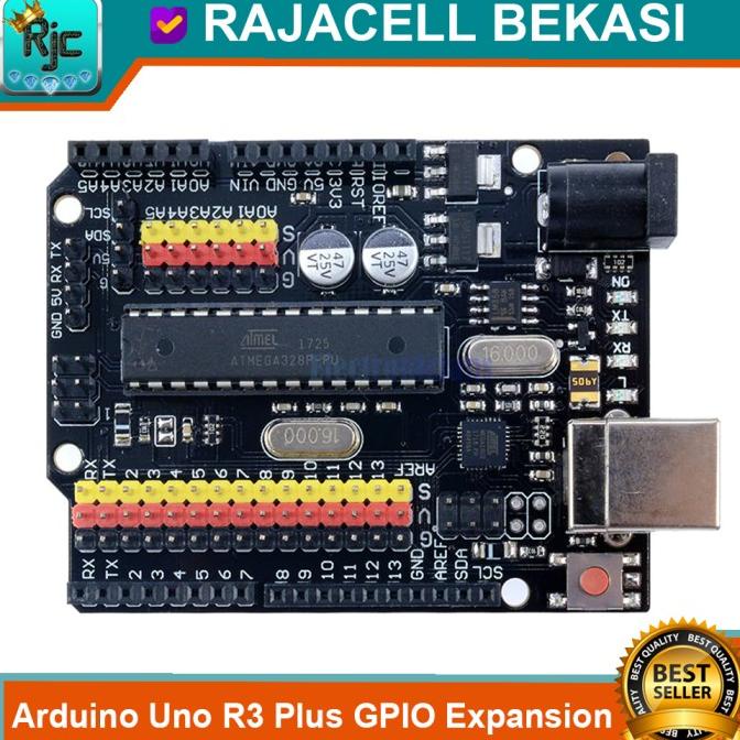 Jual Arduino Uno R3+ Plus GPIO Expansion Hi-Quality Uno R3 Compatible ... Jual Arduino Uno R3+ Plus GPIO Expansion Hi-Quality Uno R3 Compatible ...