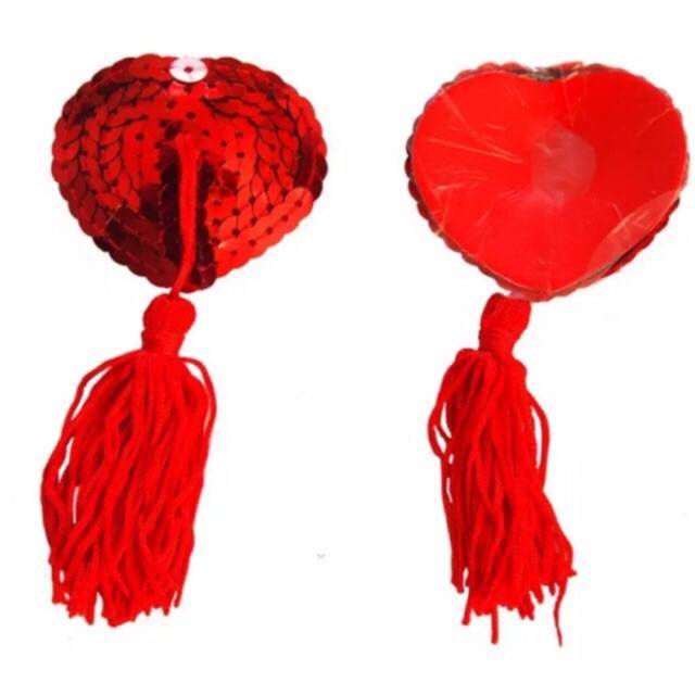 Jual Nipple Cover Sequin Tassel Penutup Puting Seksi Rumbai Cover ...