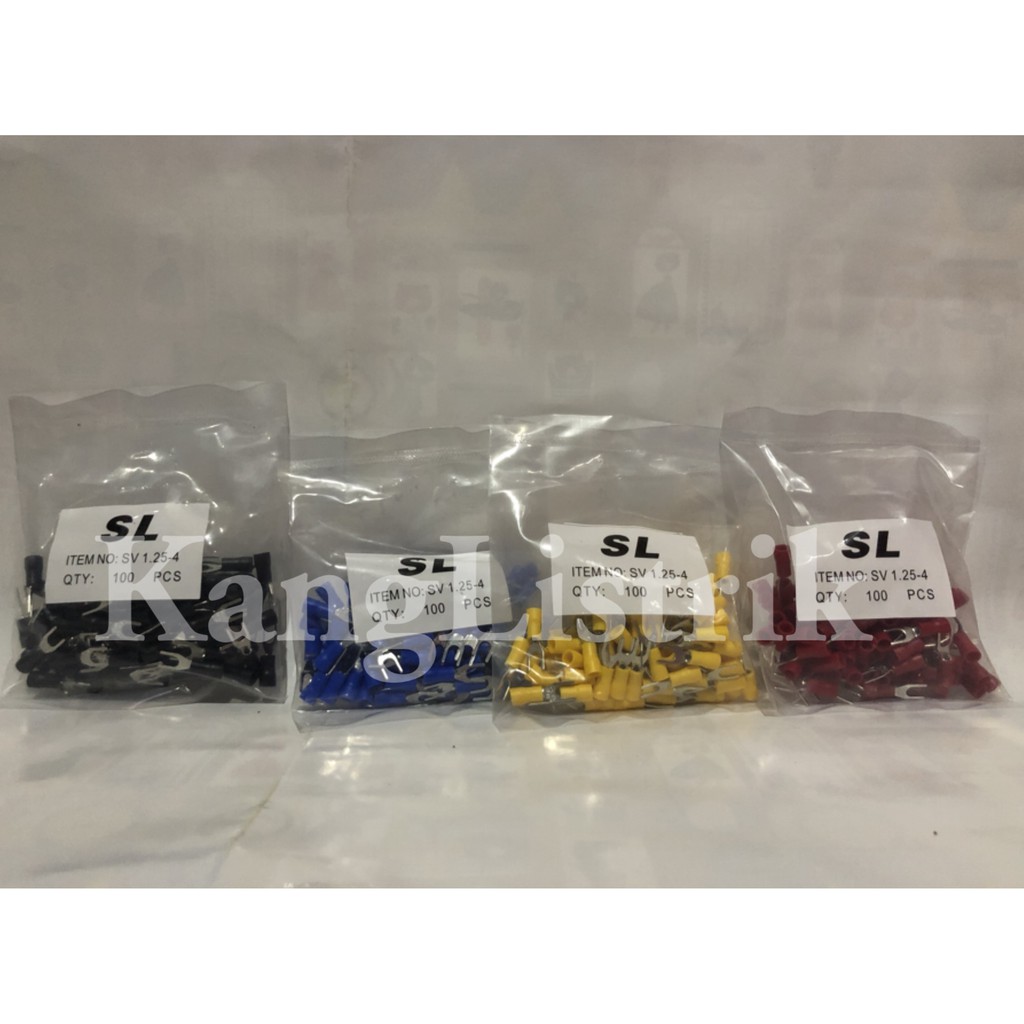 Jual Skun kabel Y SV1.25-3 / Scun cable SV1.25-4 WARNA | Shopee Indonesia