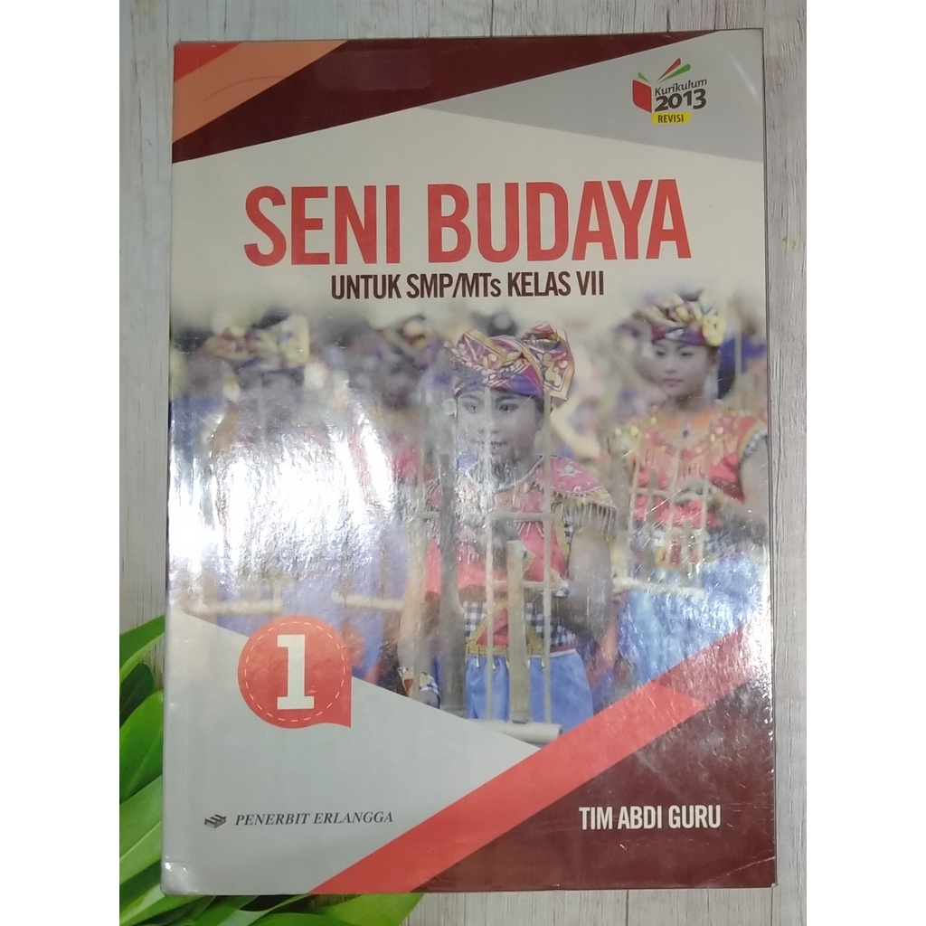Jual Buku Seni Budaya Erlangga Kelas 7 8 Smp | Shopee Indonesia