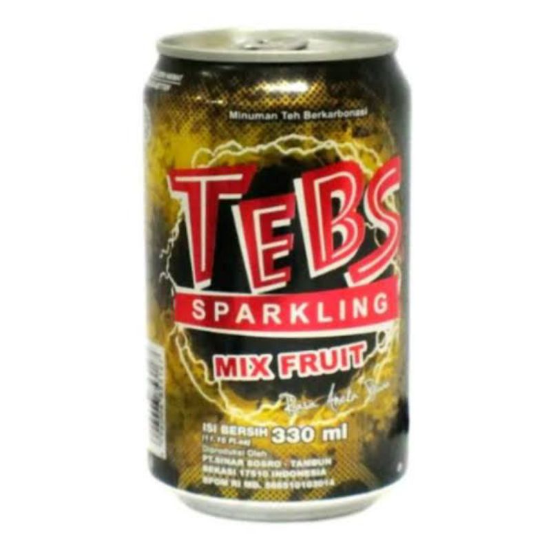Jual Tebs Sparkling Mix Fruit Kaleng | Shopee Indonesia