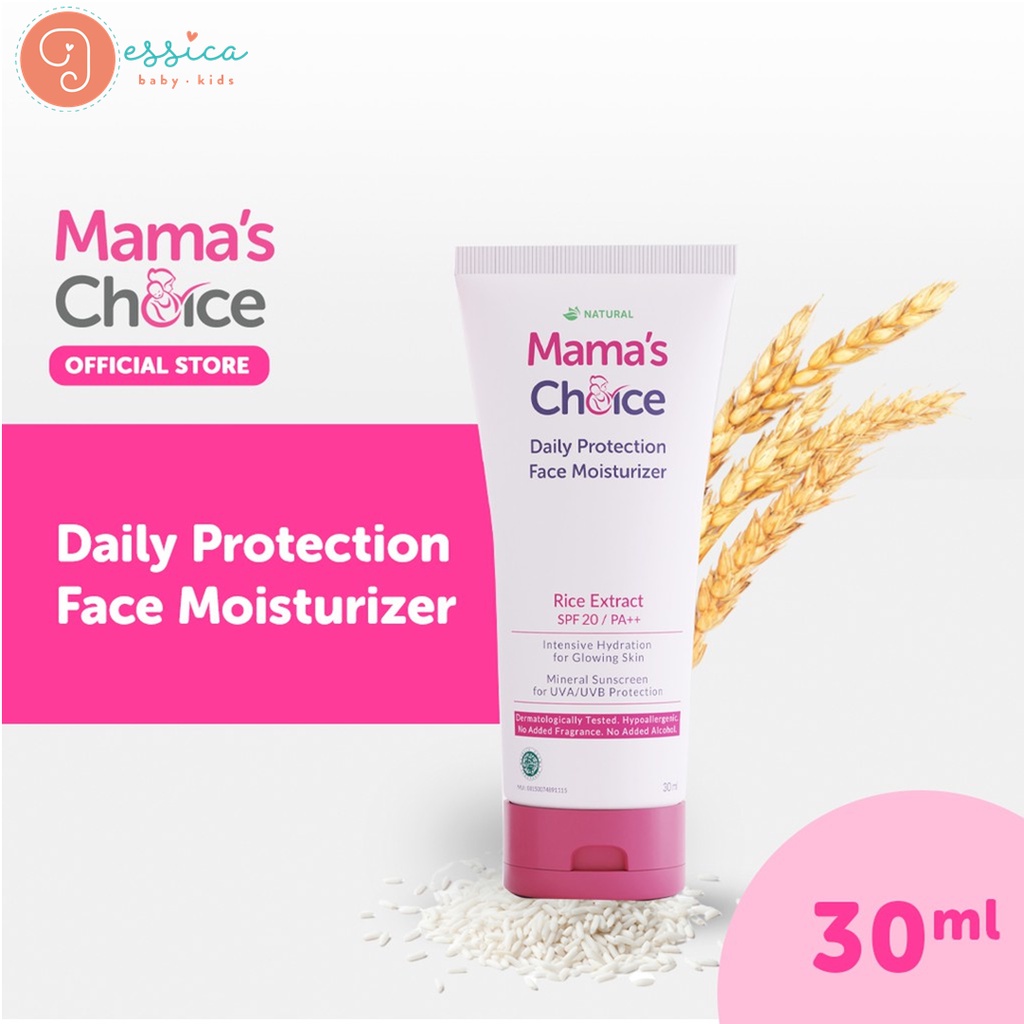 Jual Mama's Choice Daily Protection Face Moisturizer SPF 20 PA++ 30 ml ...