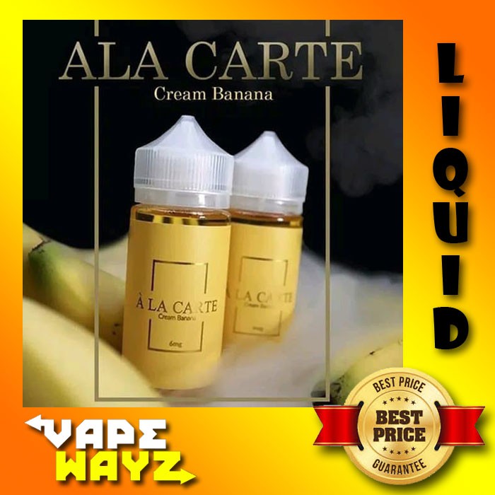 Jual LIQUID VAPE ALA CARTE SERIES | Shopee Indonesia
