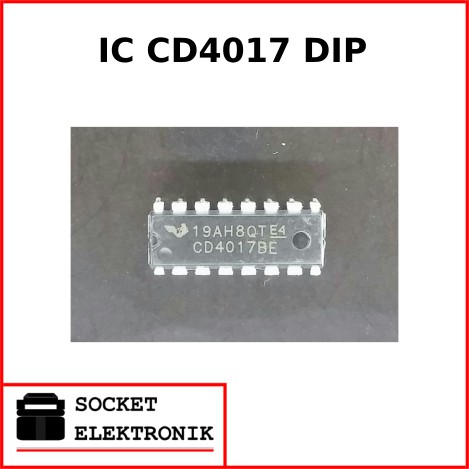 Jual IC DIP CD4017 Decade Counter ICI014017 | Shopee Indonesia