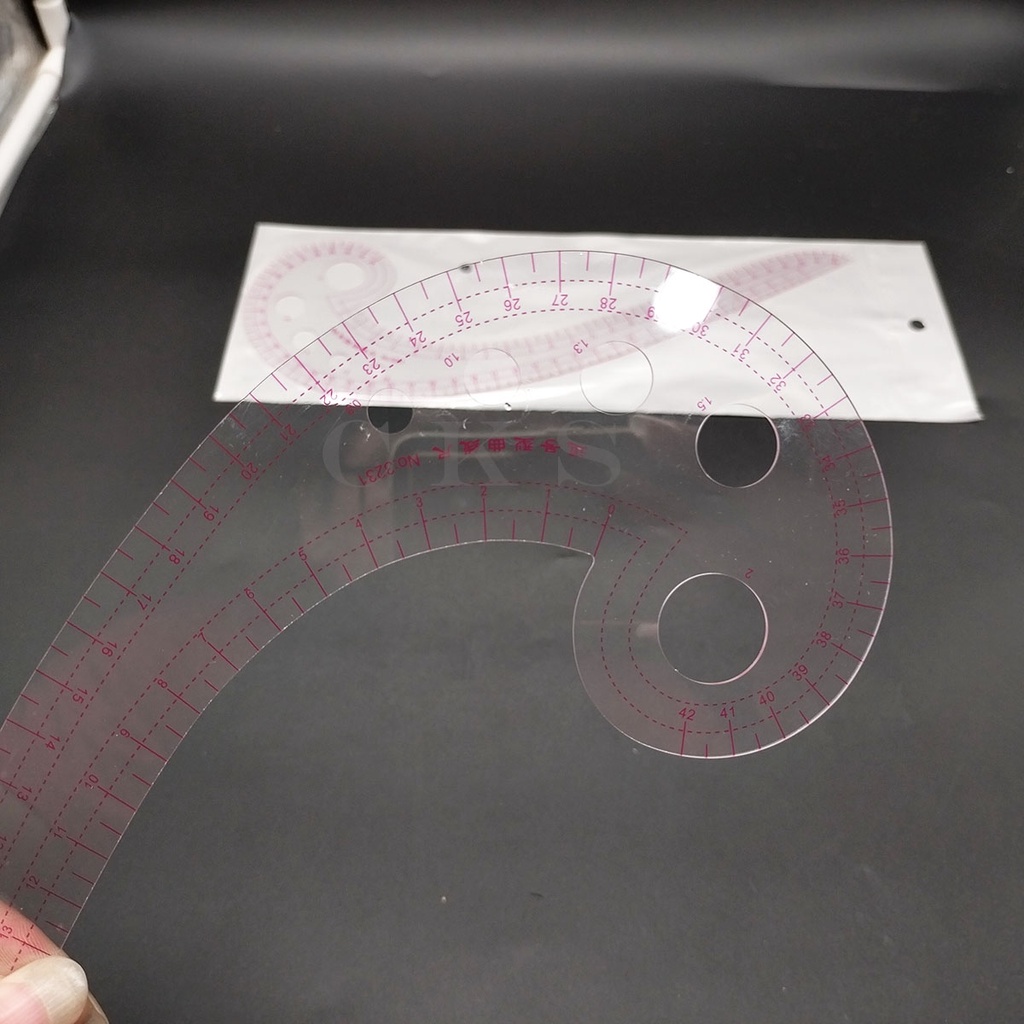 Jual Penggaris pola untuk menjahit / penggaris pola lengkung no. 3231 ...