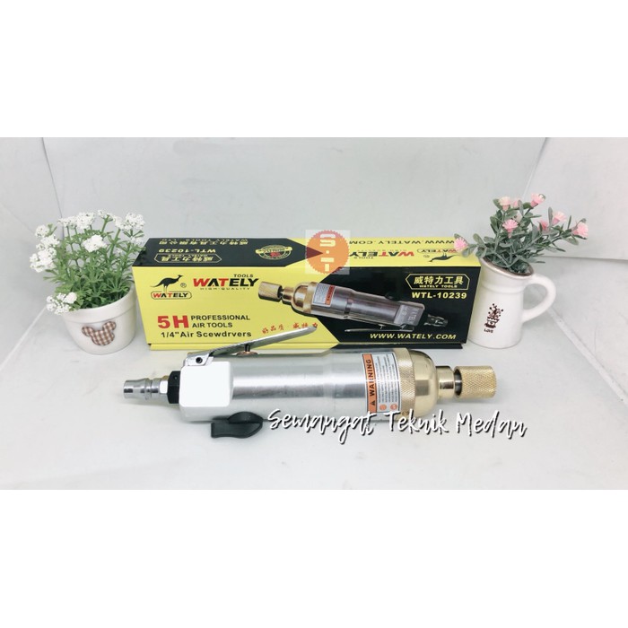 Jual AIR SCREWDRIVER SCREW DRIVER OBENG ANGIN WATELY | Shopee Indonesia