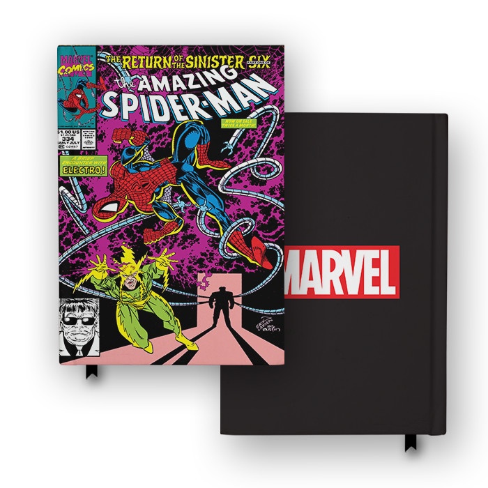 Jual Buku Catatan Notebook The Amazing Spiderman Sinister Six Diary ...