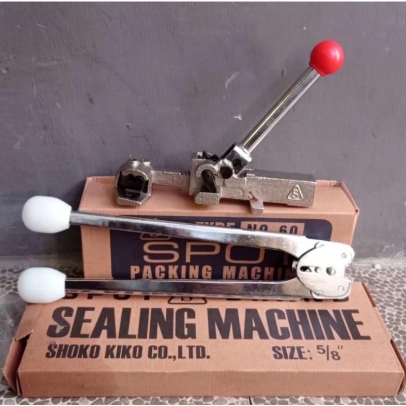 Jual Alat Packing Klem Manual 16 mm Plat Besi Spot Hand Strapping ...