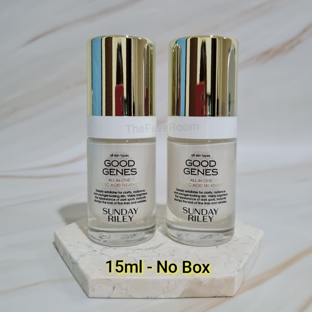 Jual Sunday Riley Good Genes Lactic Acid Treatment 30ml / 8ml | Shopee Indonesia