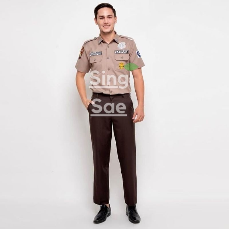 Jual Seragam Pdh Security/Seragam Pdh Satpam/Baju Security/Baju Satpam ...