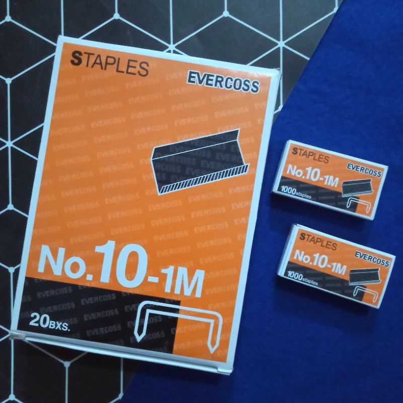 Jual Isi Staples Evercoss no. 10-1M (Isi 20 pcs) | Shopee Indonesia