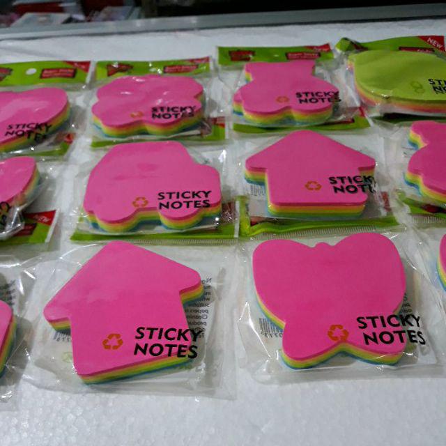 Jual Post it Sticky note pembatas buku Karakter/ model panah BENEFIT ...
