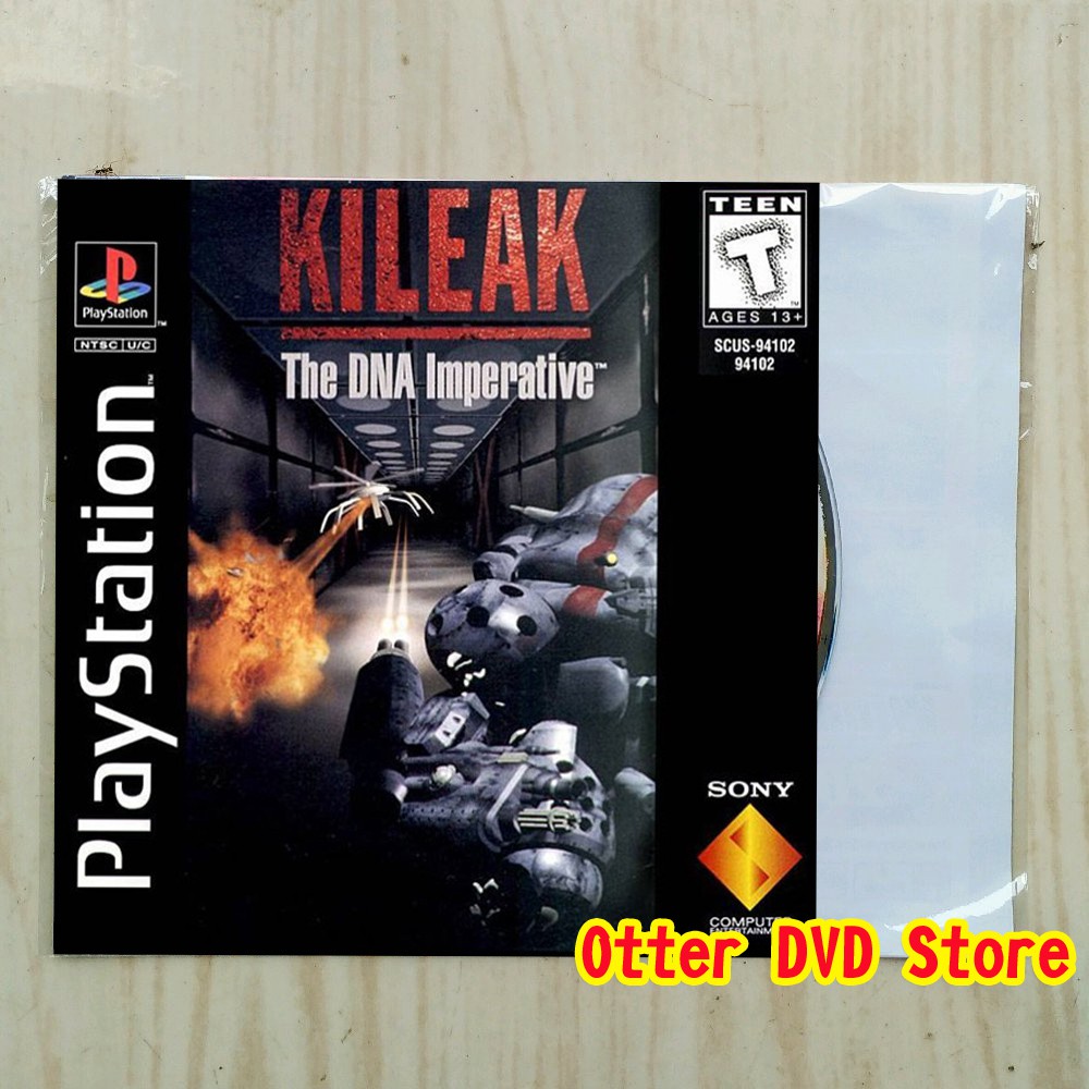 Jual Kaset CD Game Ps1 Ps 1 Kileak - The DNA Imperative | Shopee Indonesia