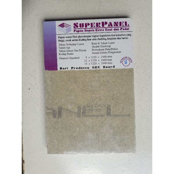 Jual GRC Superpanel 9mm | Shopee Indonesia