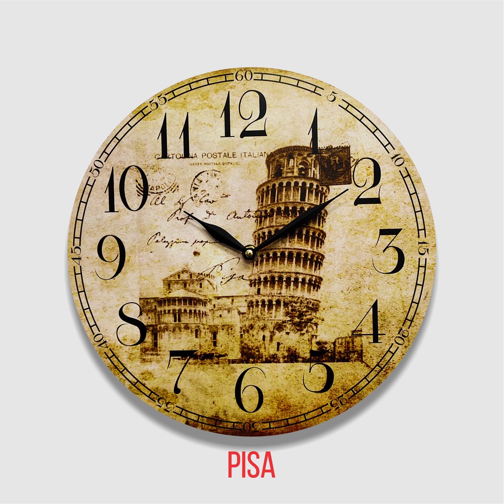 Jual Jam Dinding MDF 30 cm Unik Vintage / Custom | Shopee Indonesia