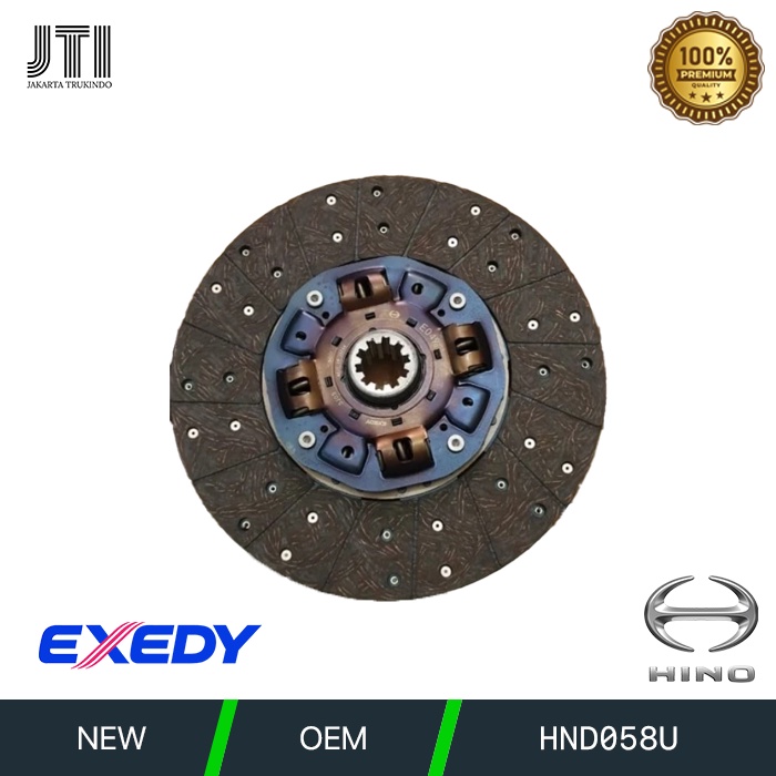 Jual DISC CLUTCH PLAT KOPLING KAMPAS KOPLING 15 HINO 500 FM 260 HND058U ...