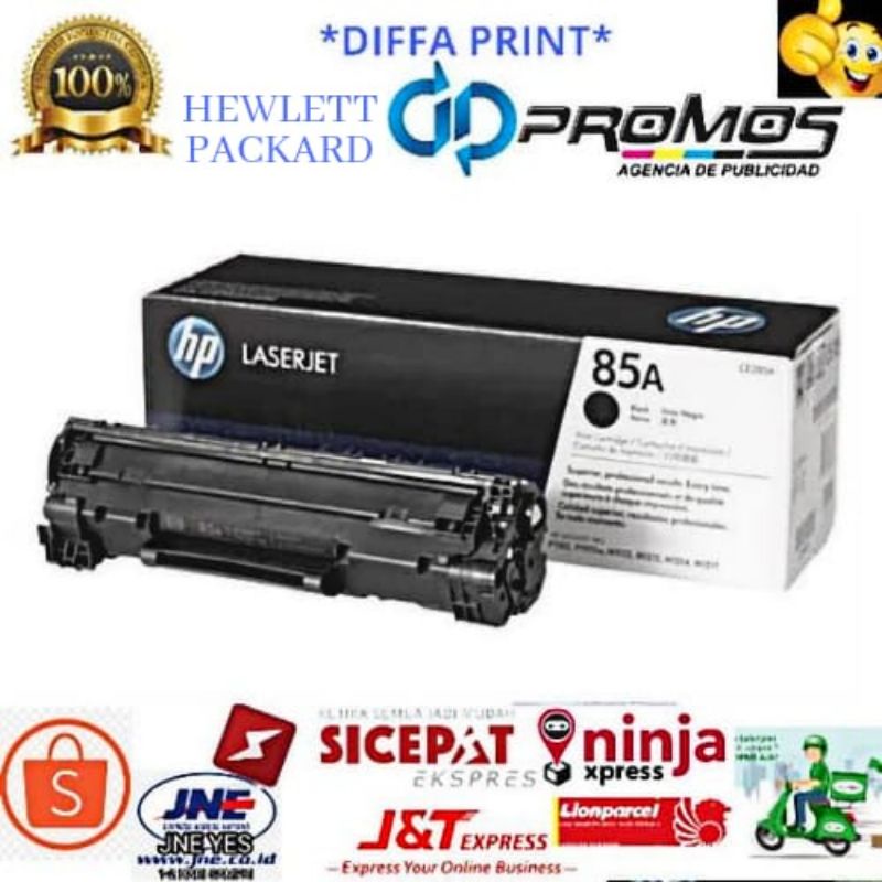 Jual Toner Hp 85a (CE 285A) Black Original | Shopee Indonesia