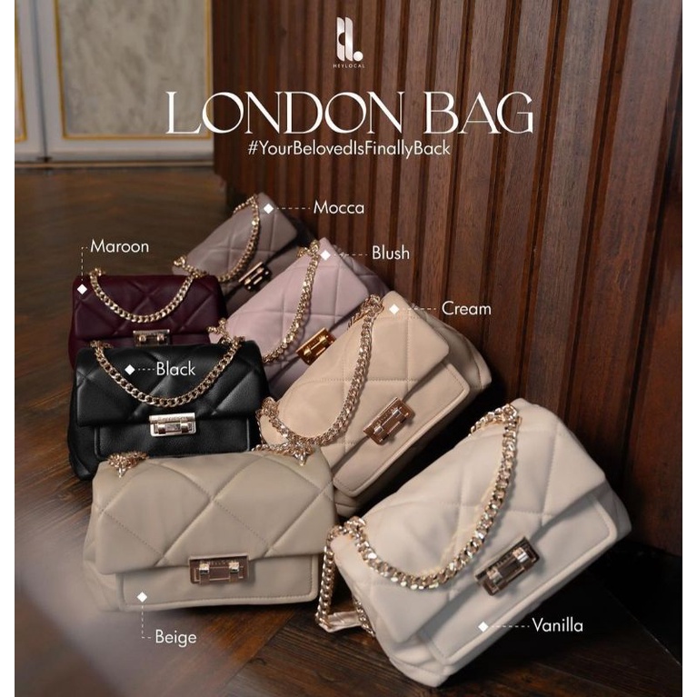 Jual LONDON BAG BLUSH BY LOCAL.ID (READY) | Shopee Indonesia