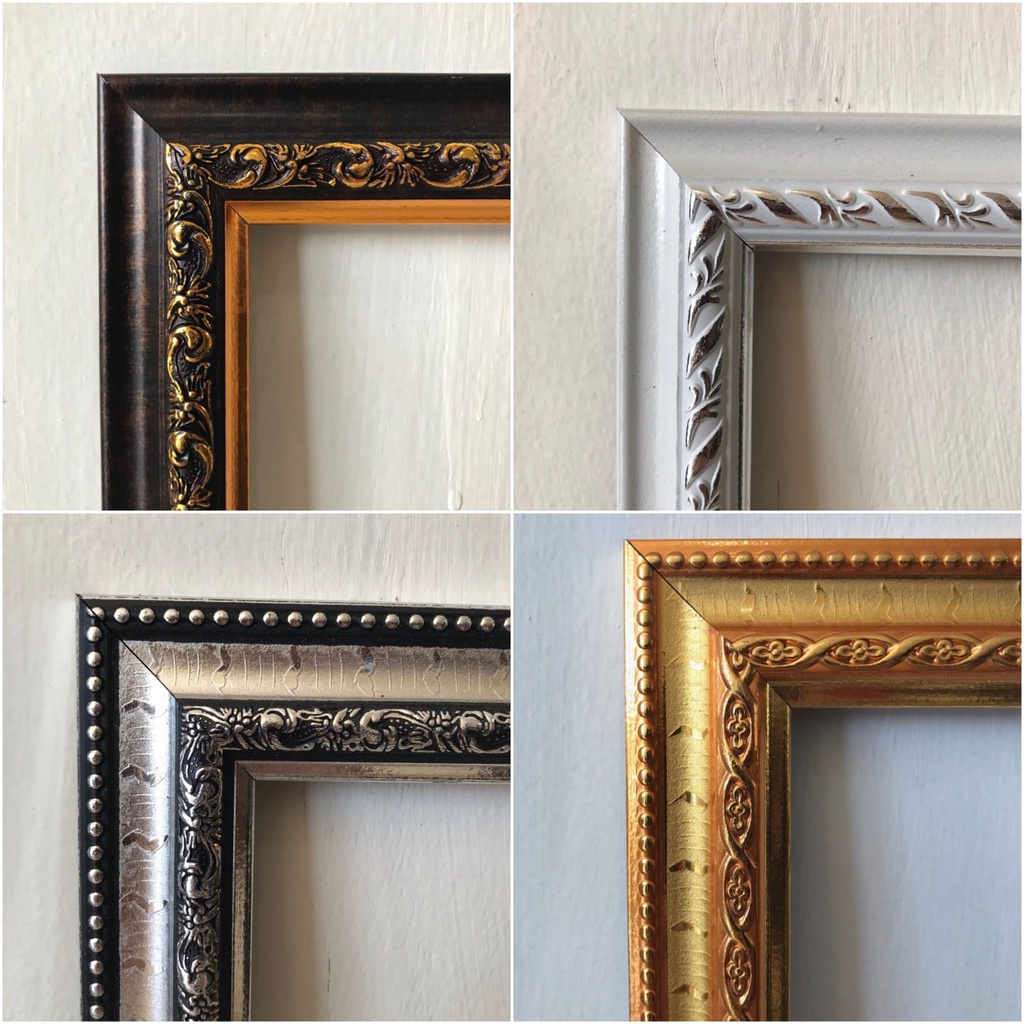 Jual #7 PIGURA MOTIF POLOS Tanpa Kaca 16R , 20R , 24R | Frame Bingkai ...